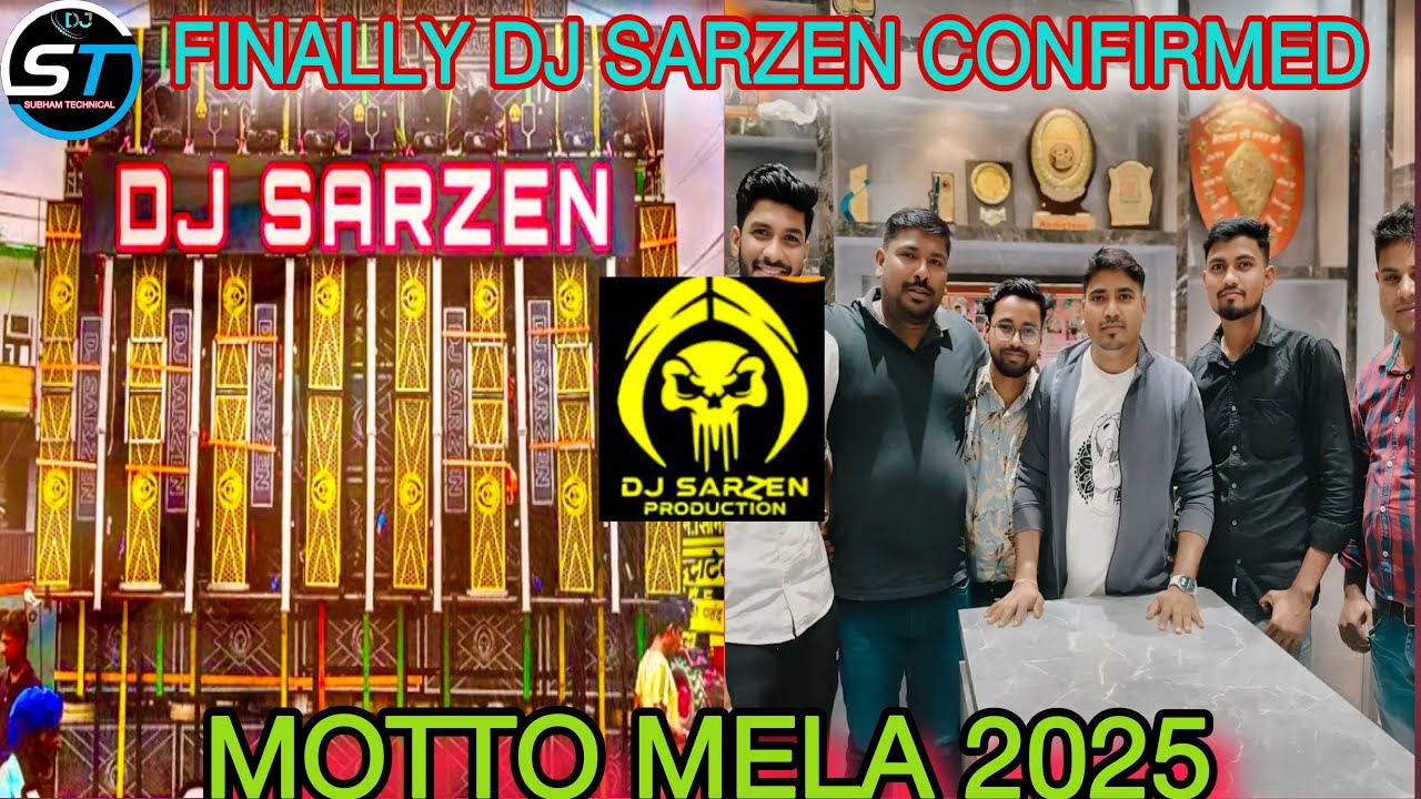 FINALLY DJ SARZEN CONFIRMED 👍😱⚡️MOTTO MELA 2025 !! HIGH LEVEL ROAD SHOW ...