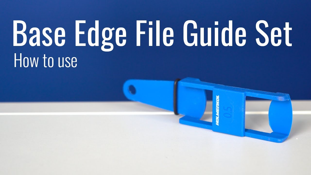 Base Edge File Guide Set - Ski Kantenwinkel Set (Anwendung) - YouTube