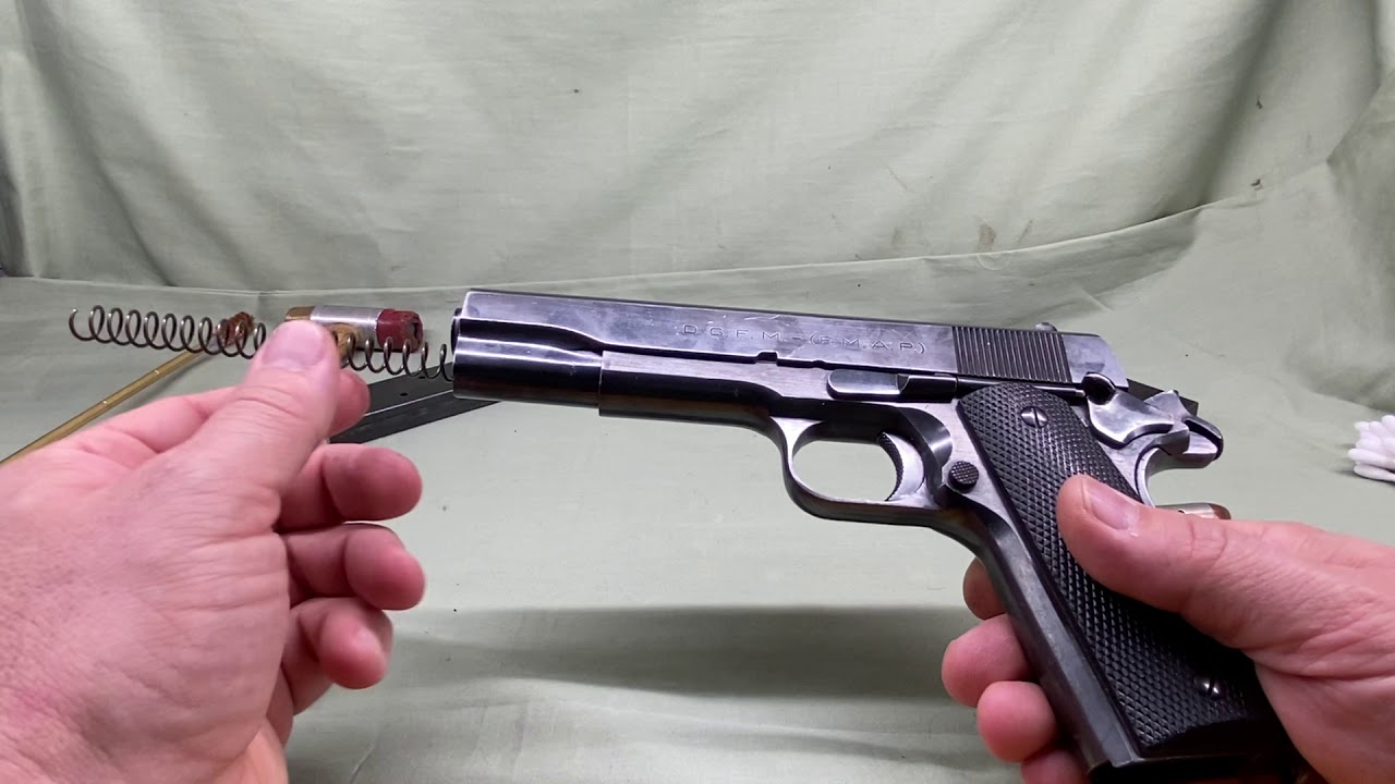 Field Strip 1911 Series Pistol - YouTube