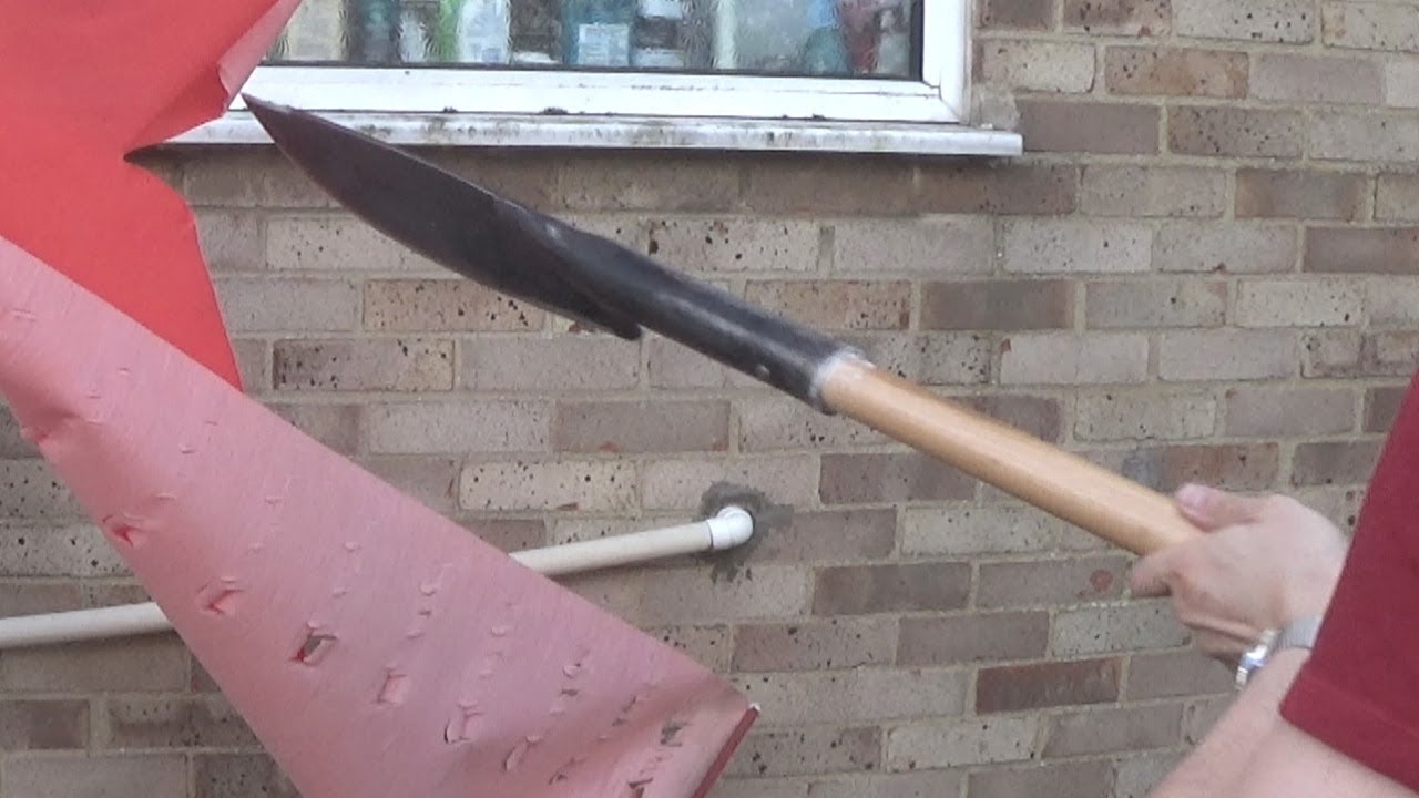 Glaive Polearm Cutting attempts - YouTube