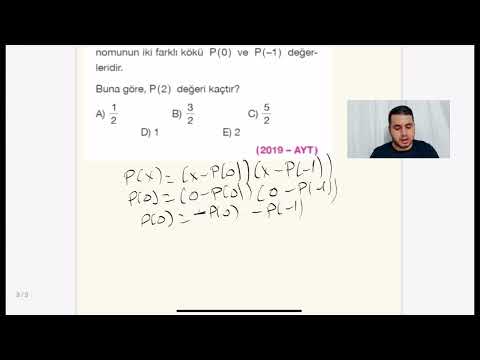 2019 AYT MATEMATİK POLİNOM ÇIKMIŞ SORUSU #aytmatematik #matematiksorusu #yks2025 #youtubeshorts