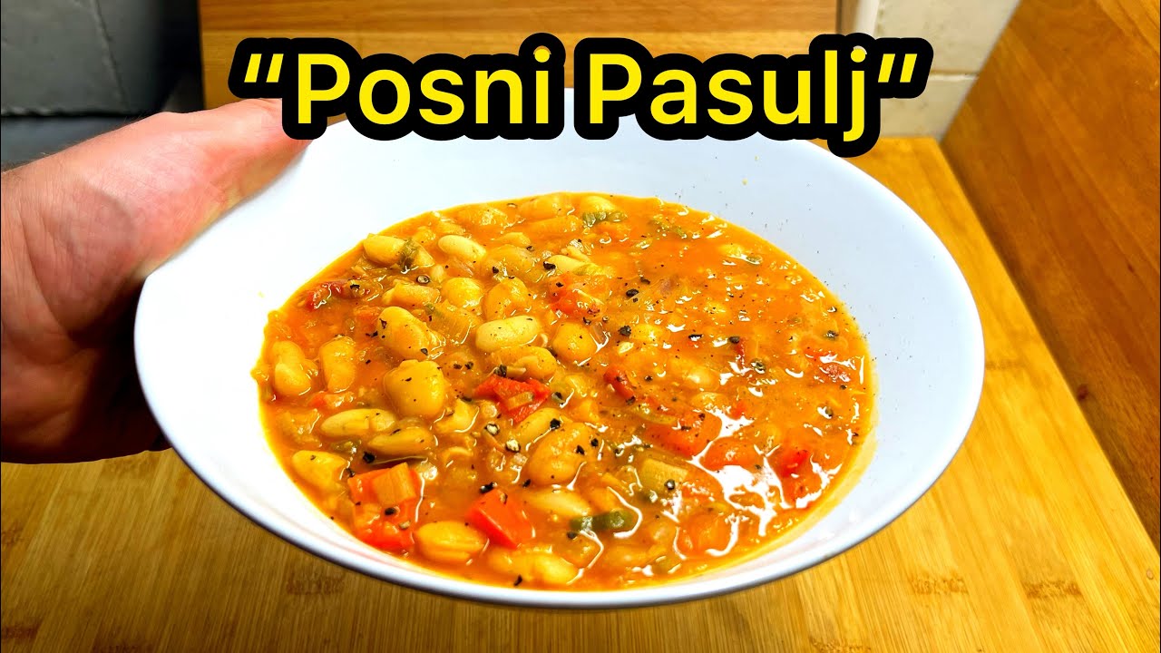 Posni Pasulj - na delimično VOJNIČKI način! - YouTube