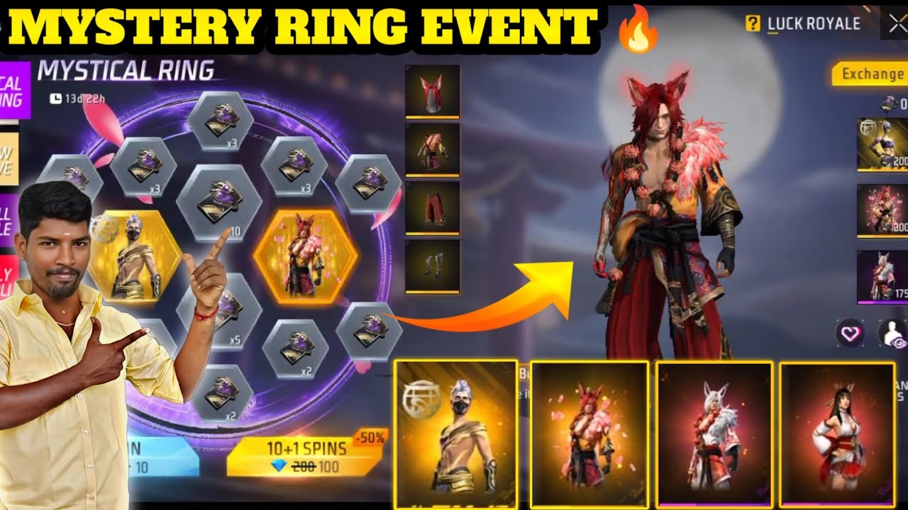 NEW MYSTICAL RING EVENT 😍 FREEFIRE MYSTICAL RING EVENT FREEFIRE NEW EVENT TAMIL - YouTube