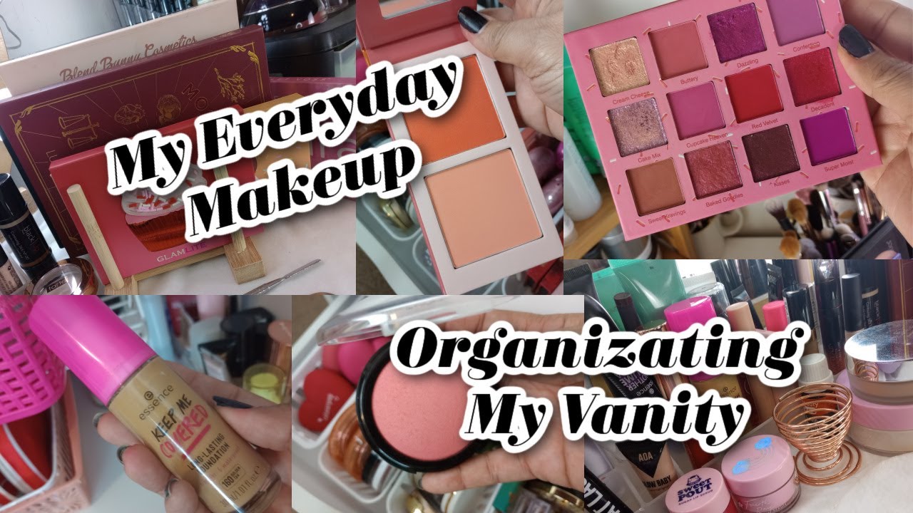 My Every Day Makeup | Organizing My Vanity | Shop My Stash - YouTube