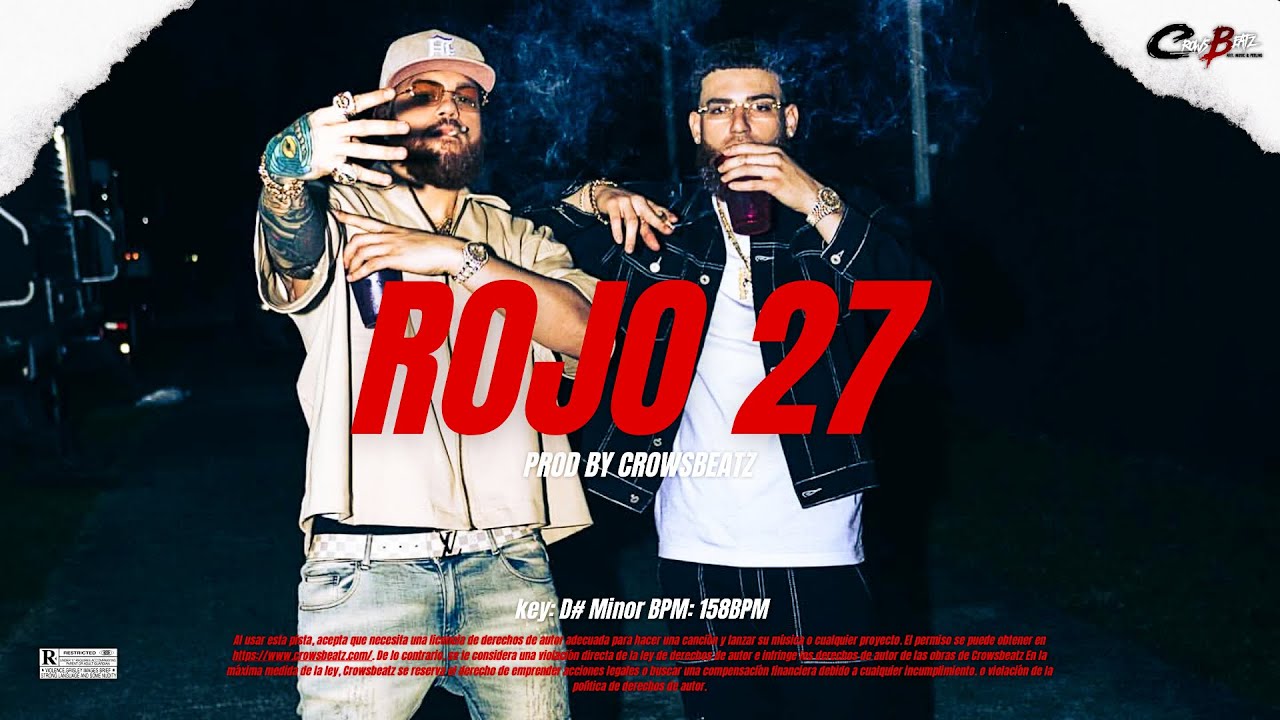 Luar La L x Hades66 Type Beat - "ROJO 27" | Trap Instrumental 2024 ...