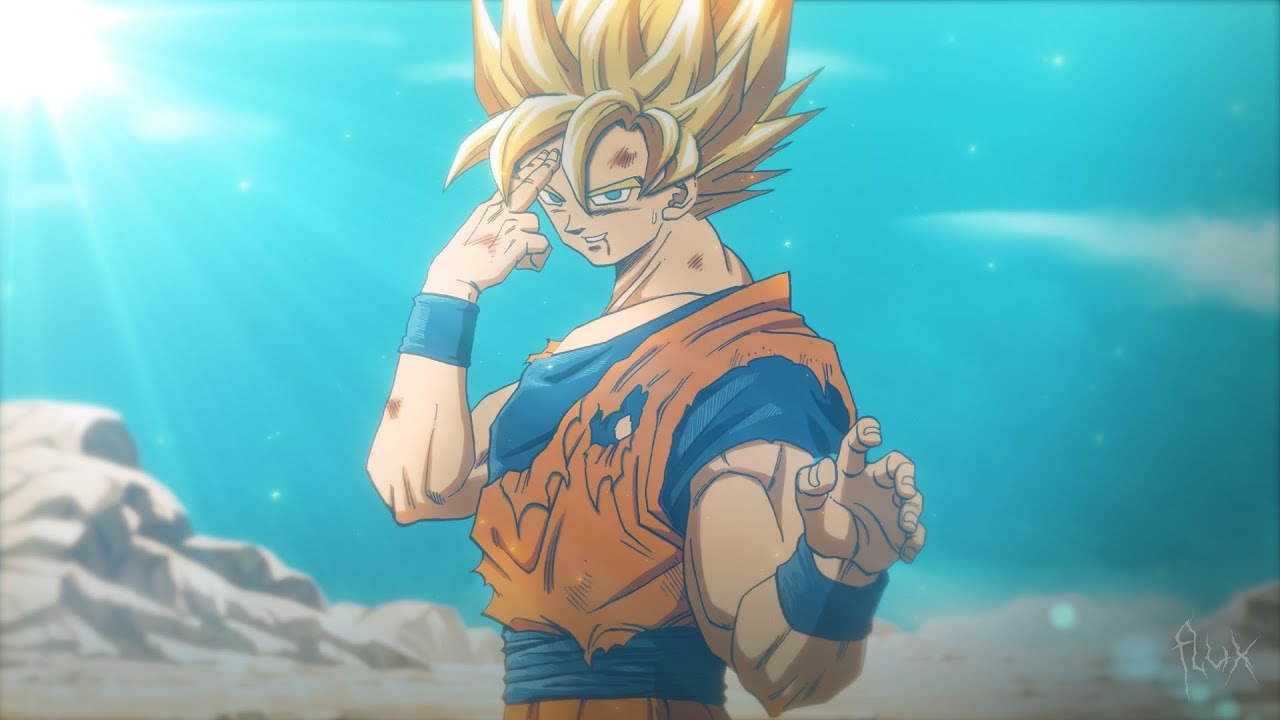 Goku's Sacrifice Manga Animation - YouTube