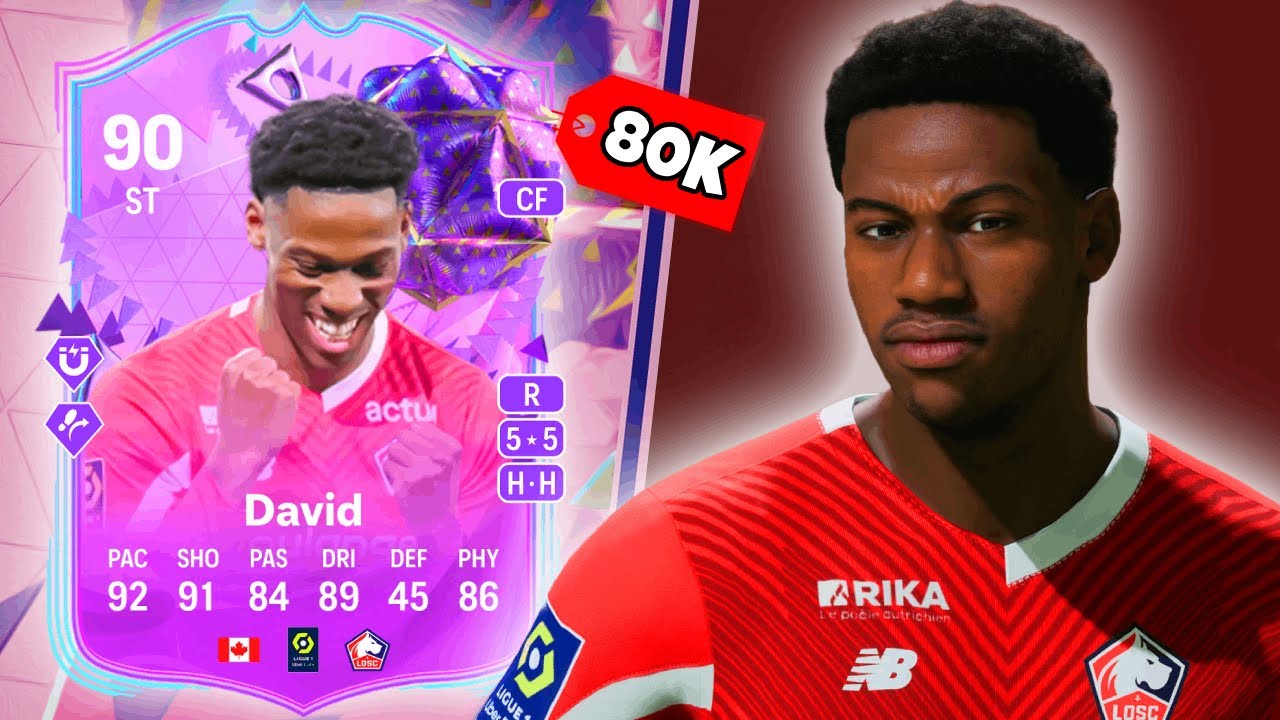 THE CANADIAN R9! 🎯 90 Ultimate Birthday Jonathan David EA FC 24 Player ...