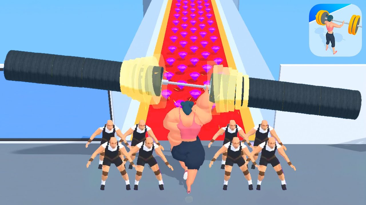 MAX LEVEL in Weight Runner 3D 👩🏻‍🦰💪🏻 BIG UPDATE!! All Levels - iOS ...