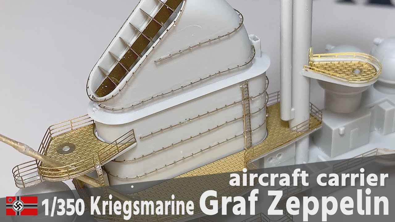 German Kriegsmarine aircraft carrier Graf Zeppelin Part 6 Bridge photo ...