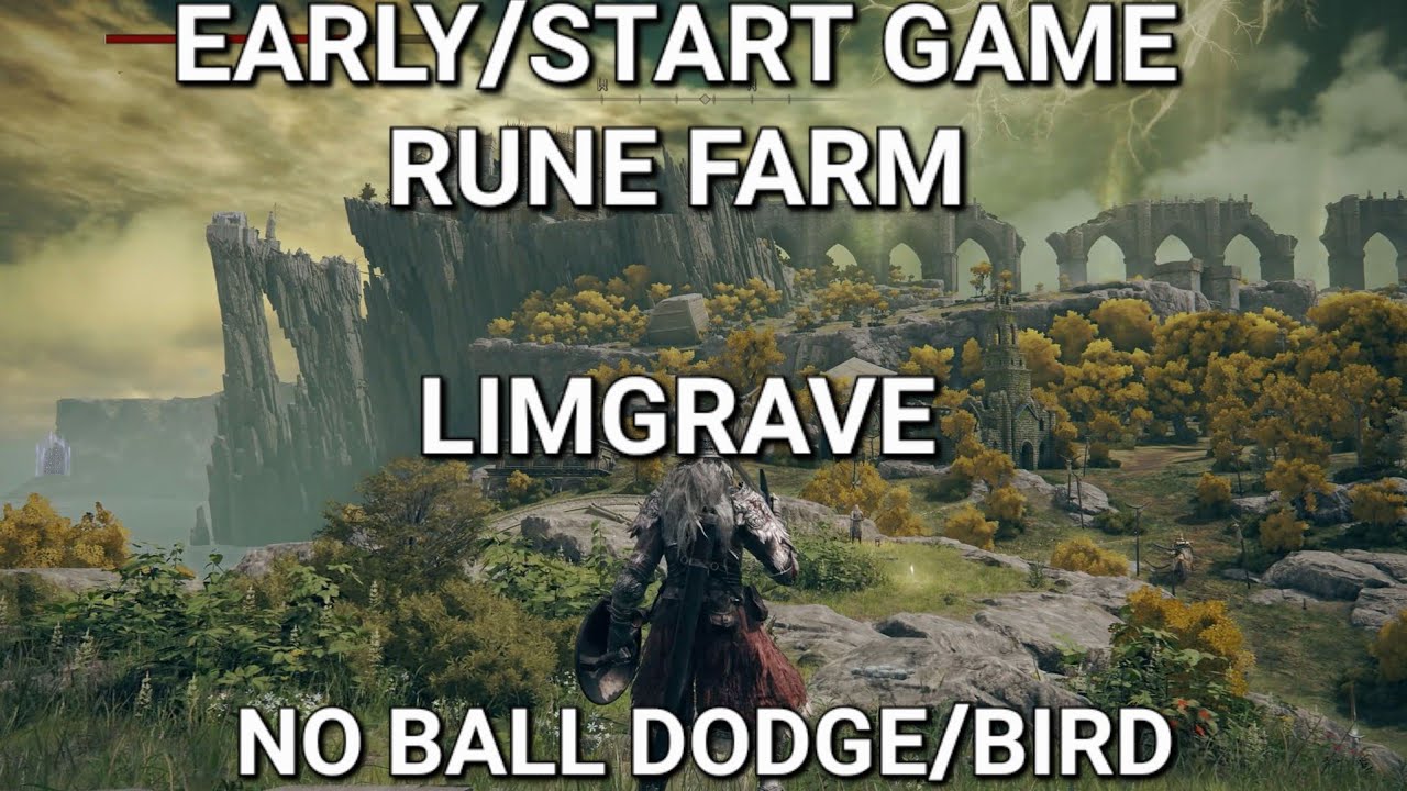 LIMGRAVE RUNE FARM - For Beginners/start game players - very easy free ...