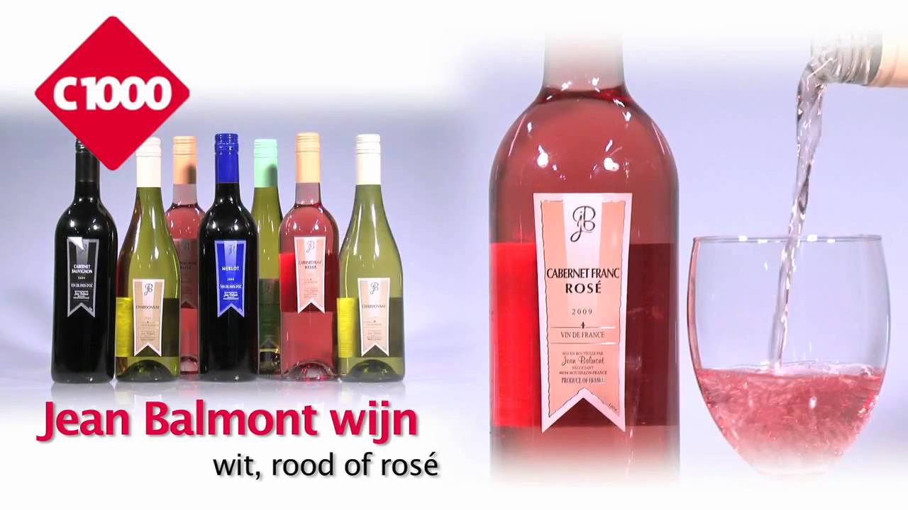 Aanbieding C1000 week 23 | Jean Balmont wijn | wit, rood of Rosé - YouTube
