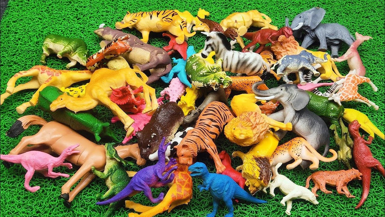 8:37 Minutes Satisfying with Animals Set Unboxing Review Toys | Animal ...