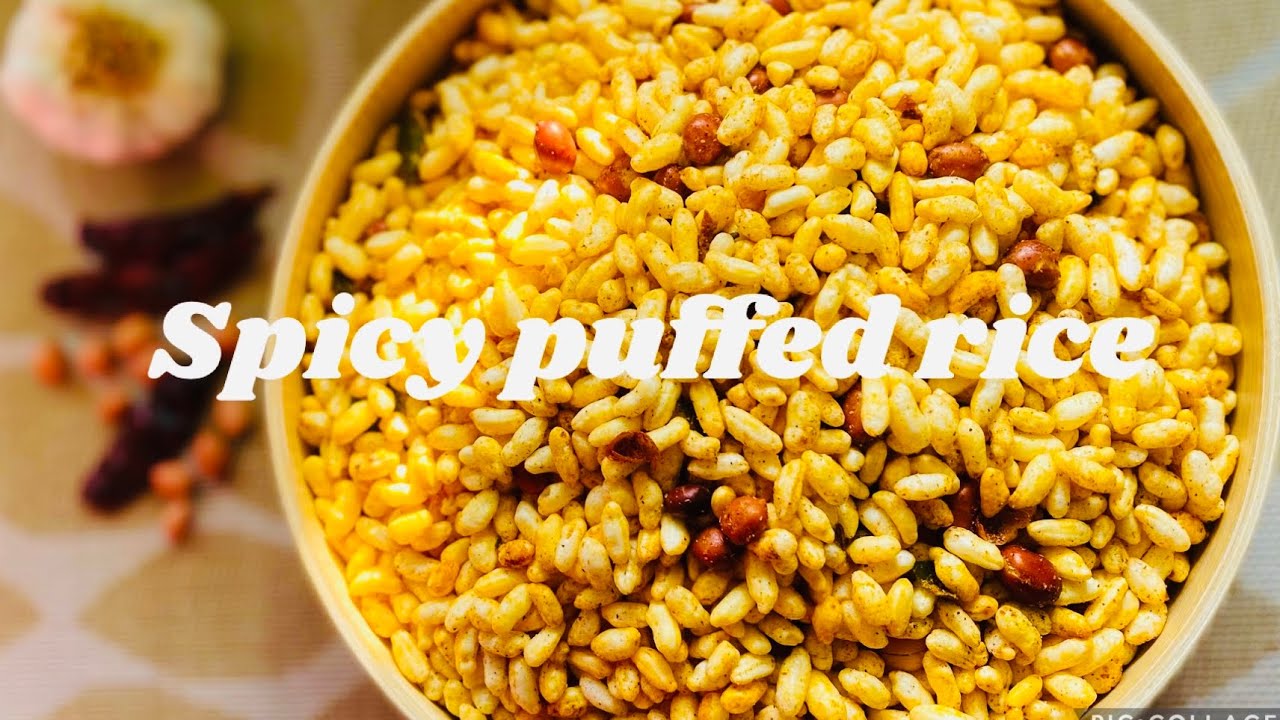 Spicy Puffed Rice Recipe | #Bhadang Recipe | Murmura Chivda/Mixture # ...
