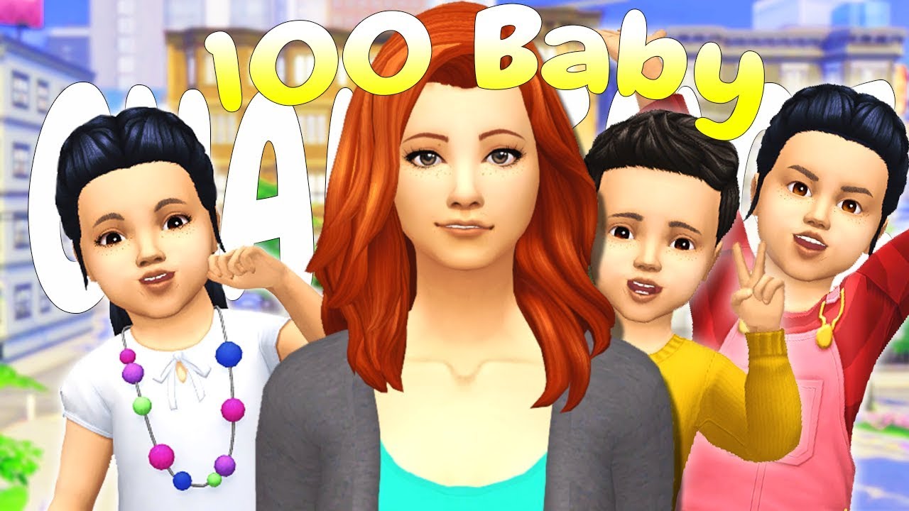 WE HAVE TODDLERS!! 100 BABY CHALLENGE | (Part 54) The Sims 4: Let's ...