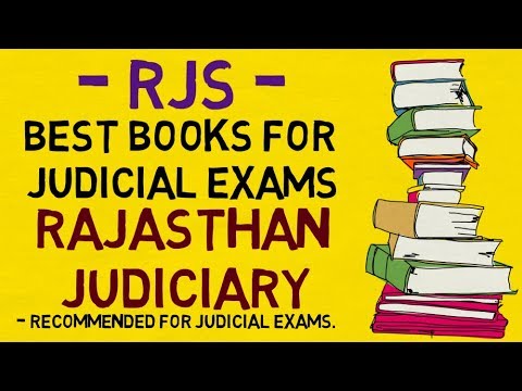 Best Books for Rajasthan Judicial Services ( Judiciary Books ) - YouTube
