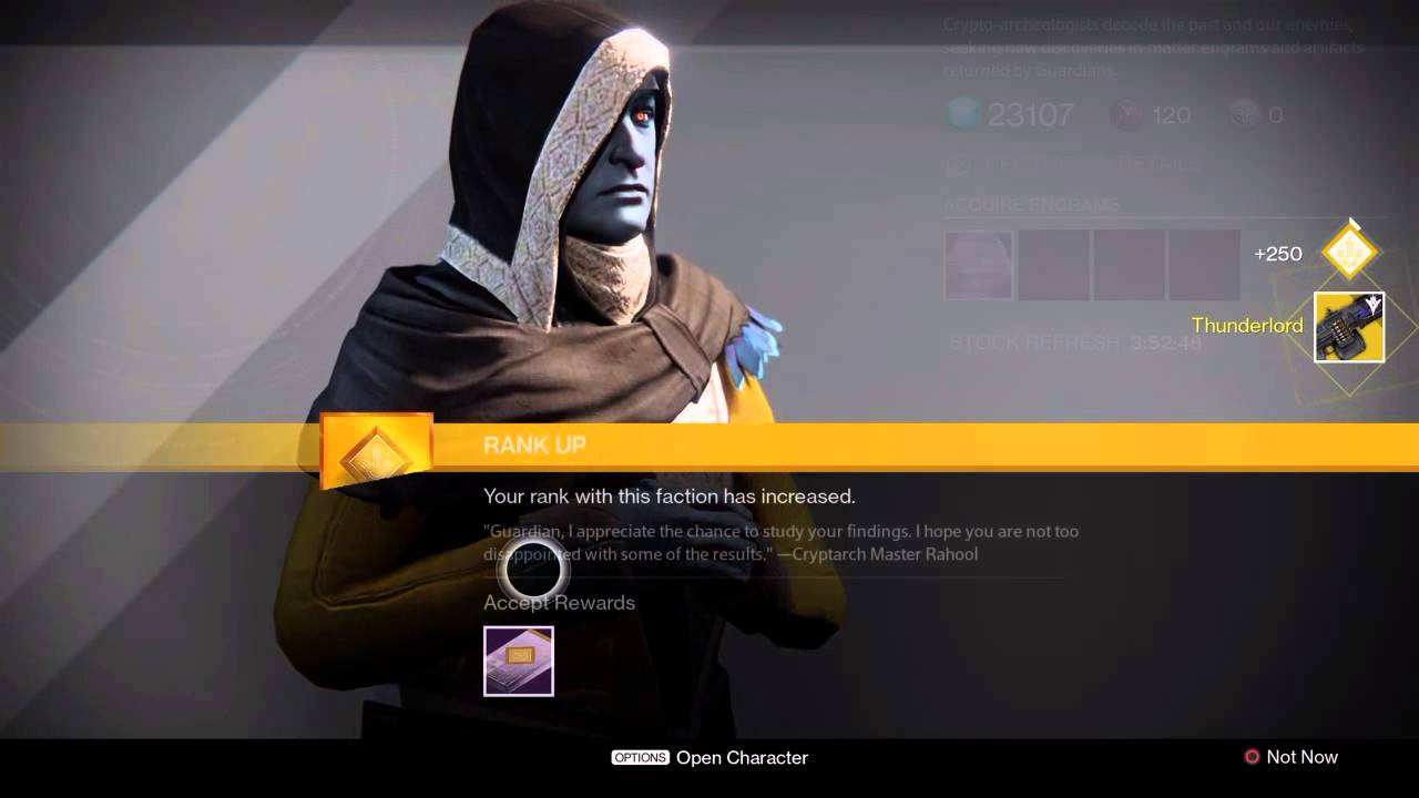 Destiny | Decoding Engrams | Exotic openings | 3oC | - YouTube