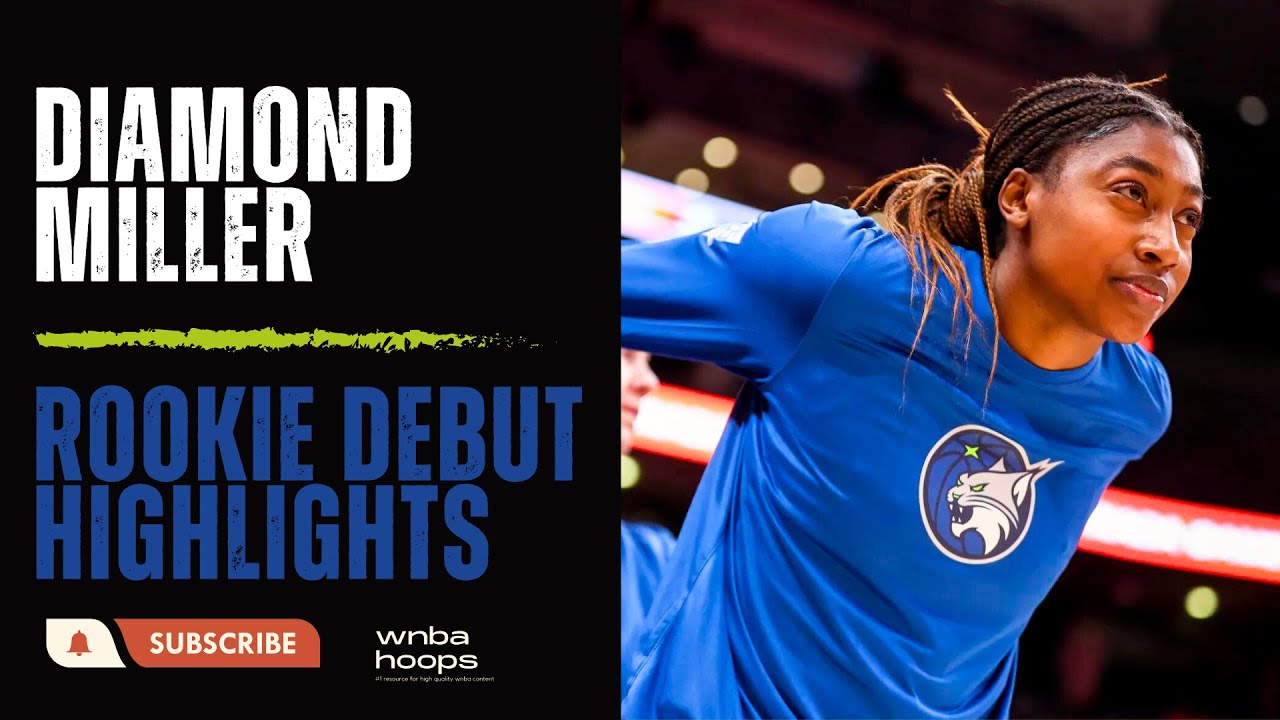 Diamond Miller WNBA Debut Highlights vs. Chicago Sky & Atlanta Dream (5 ...