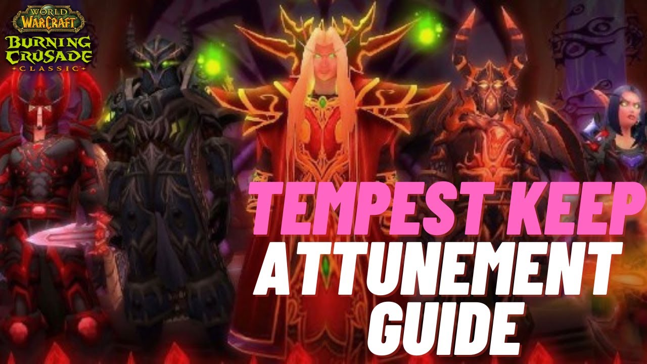 Tempest Keep Attunement Guide - Champion of the Naaru {TK] key - YouTube