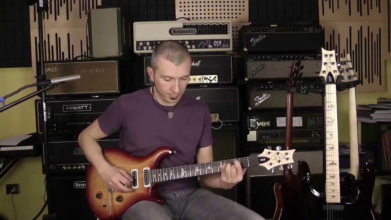 AUDIO TEST #6 - PRS - Massimo Varini - YouTube