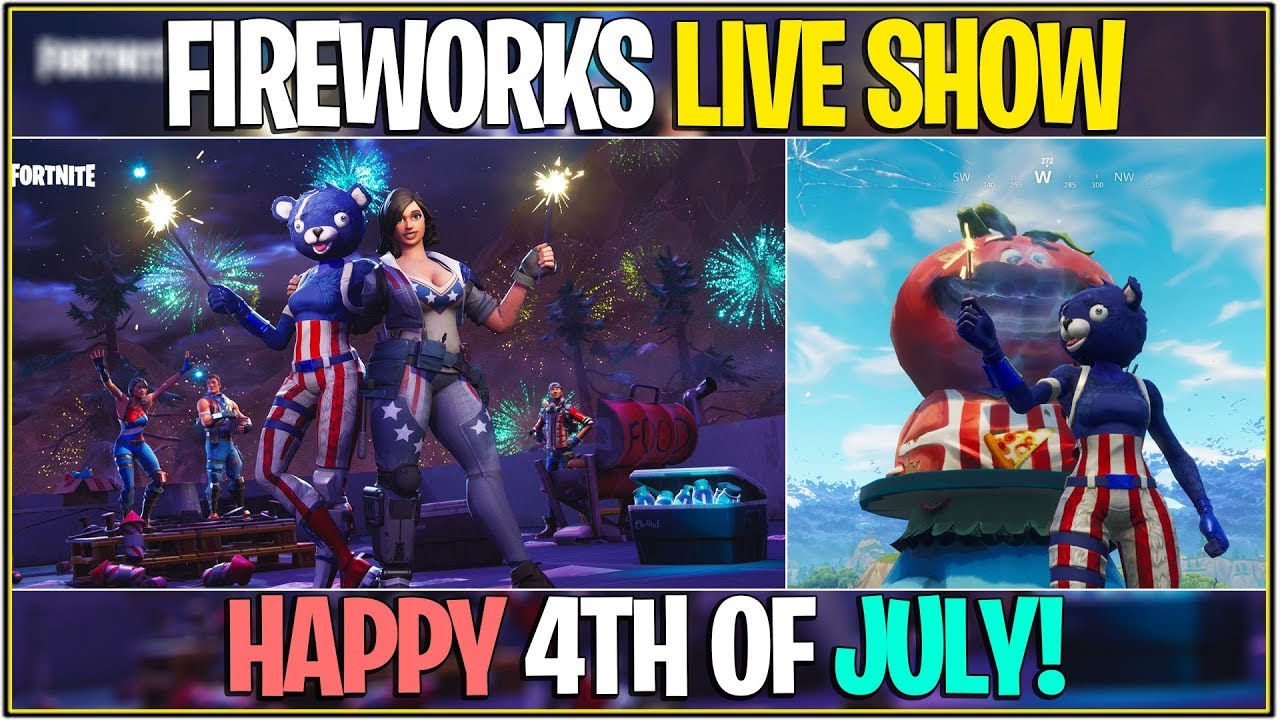 *NEW* Fortnite: LIVE MASSIVE FIREWORKS EVENT TONIGHT! *Similar to ...