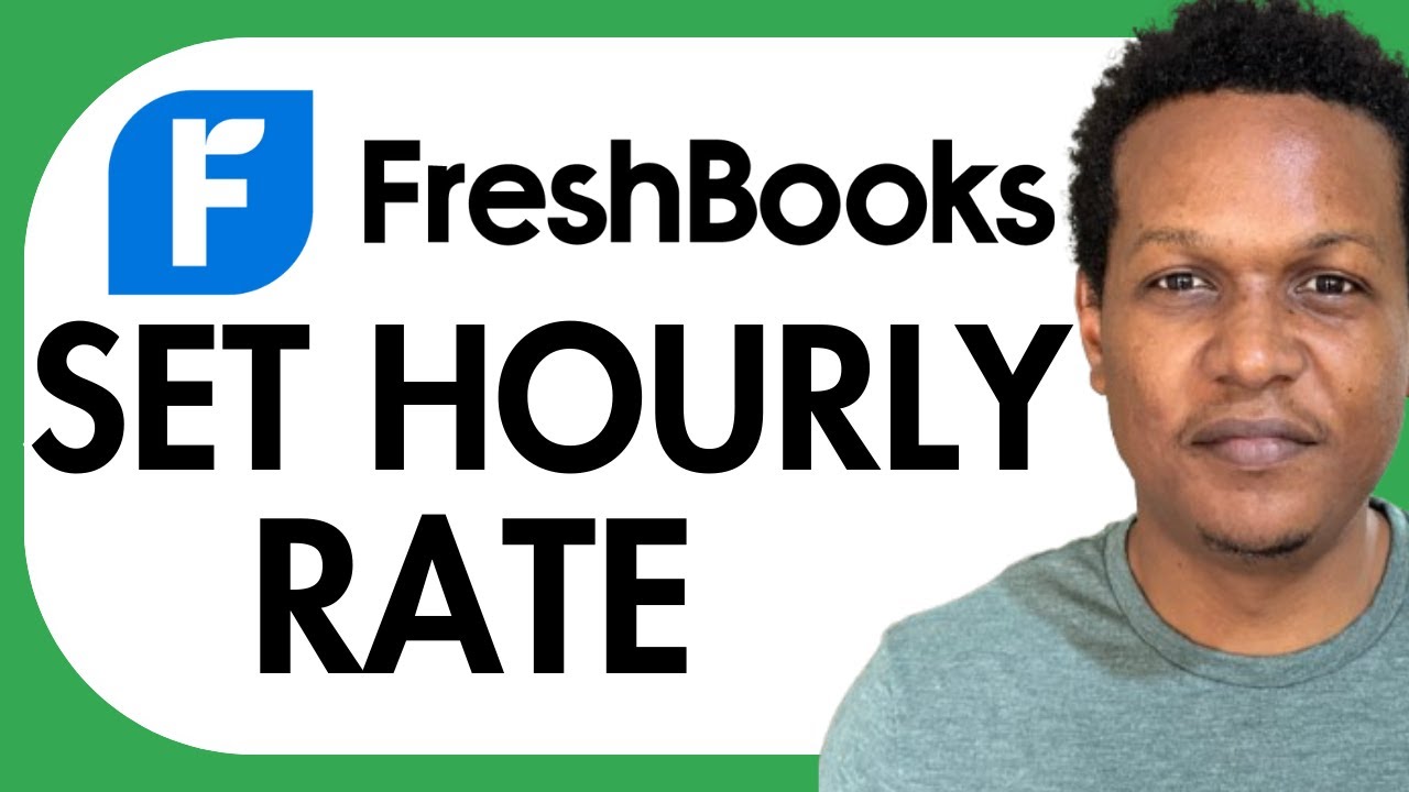 HOW TO SET STANDARD RATE IN FRESHBOOKS - YouTube