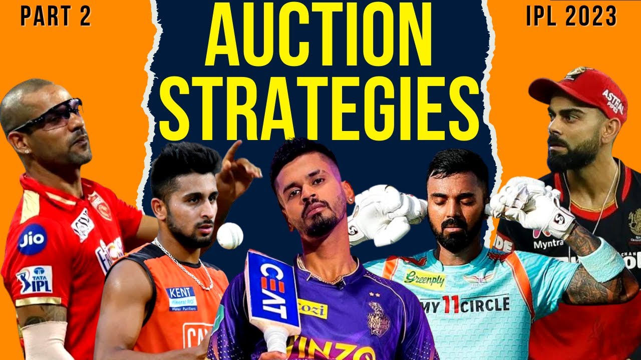 IPL 2023 : IPL Auction Strategy 2023 of All Team Squad - Part 2 - YouTube