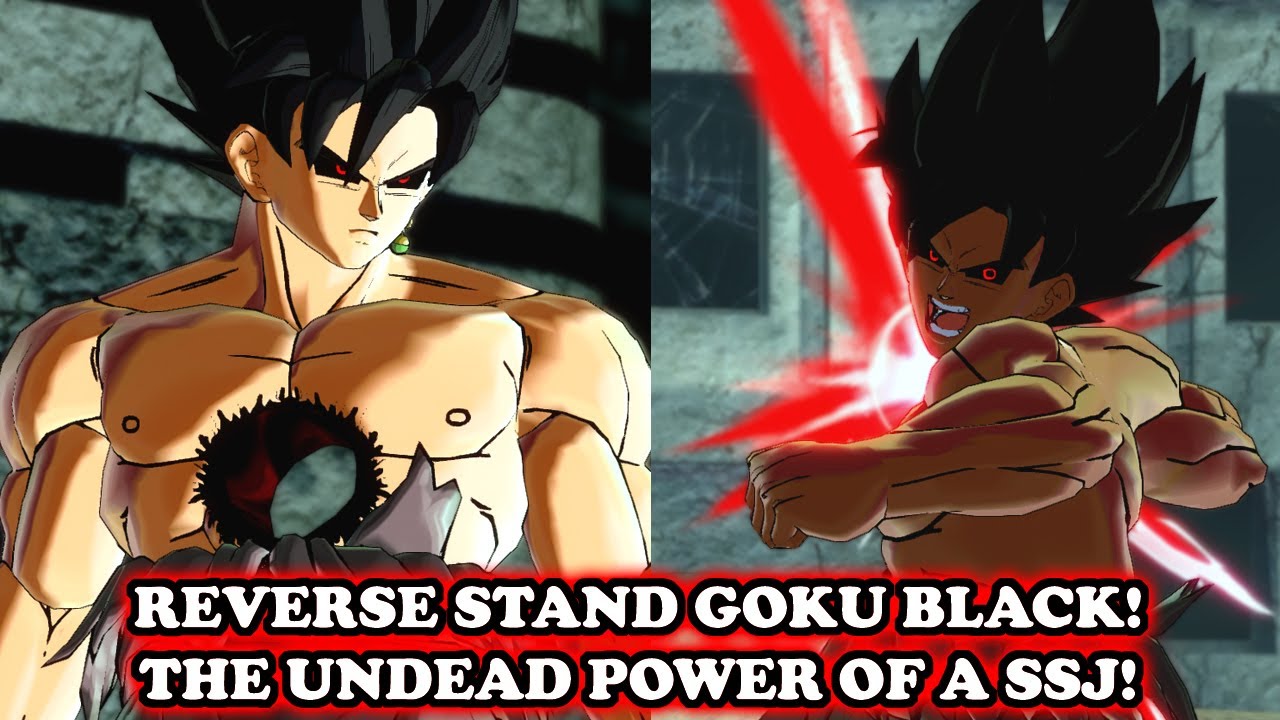 UNDEAD GOKU BLACK SSGOD BLACK (REVERSE STAND)! The Power Of The ...