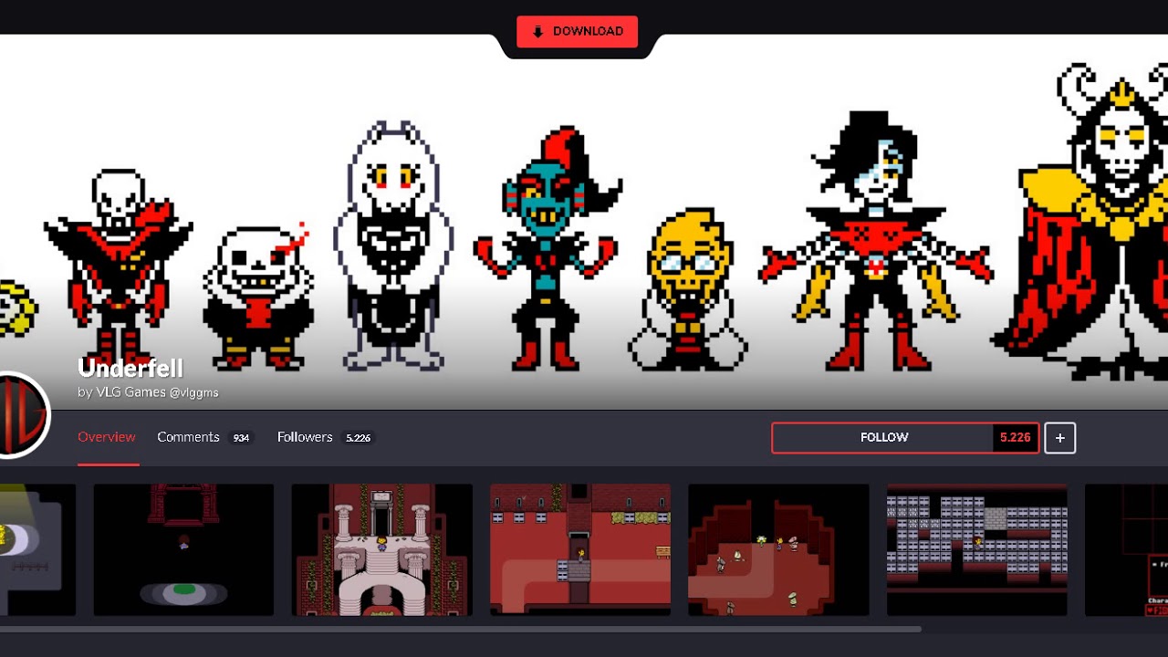 como descargar Underfell Ultima vercion - YouTube