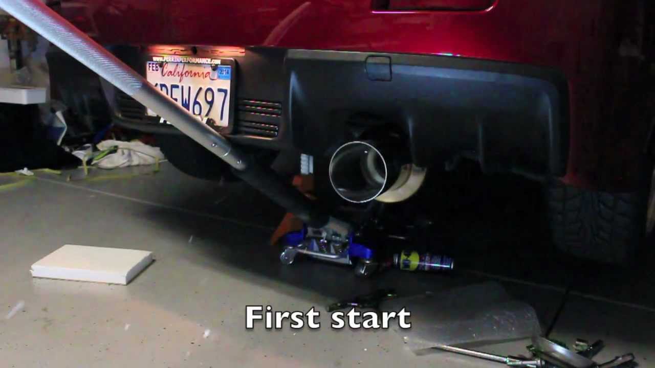 Evo X with ARK Design Super Flow Catback Exhaust (Single) - YouTube