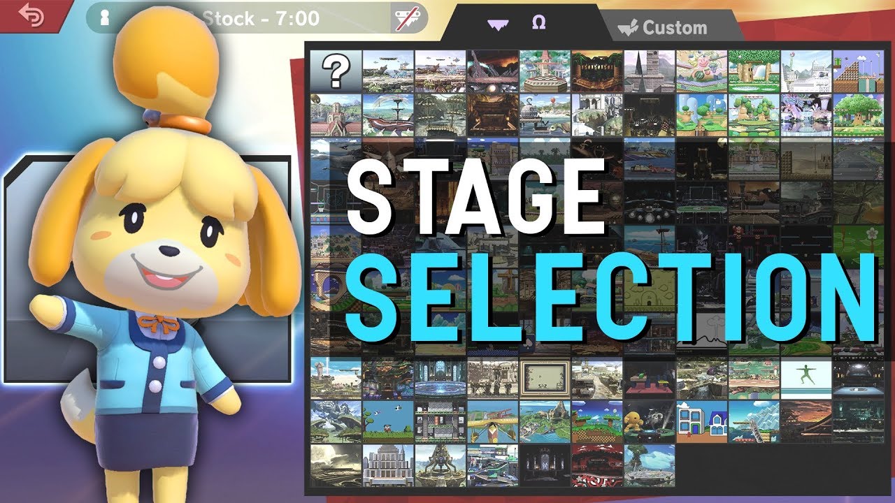Stage Selection - Smash Ultimate - YouTube