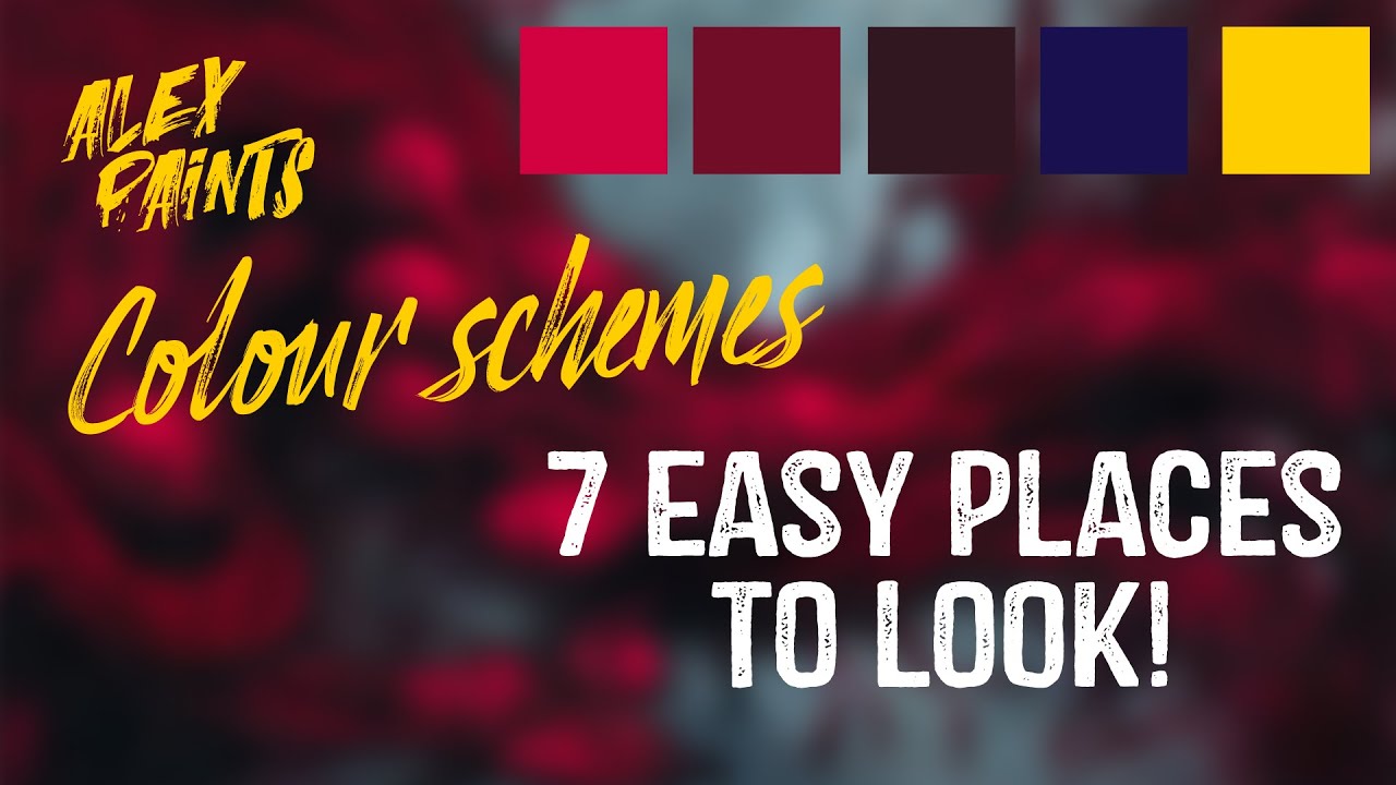 How to come up with SICK colour schemes! - YouTube