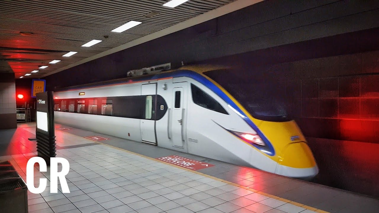 [ KTM Class 93 ] ETS 9321 to Gemas departing KL Sentral - YouTube