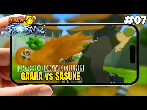 NARUTO STORM MOBILE | SASUKE VS GAARA #naruto #games #gameplay - YouTube