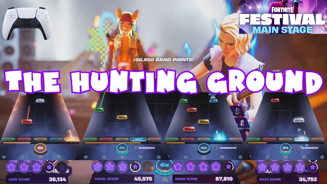 The Hunting Ground - Fortnite Festival Expert Full Band (March 8th ...