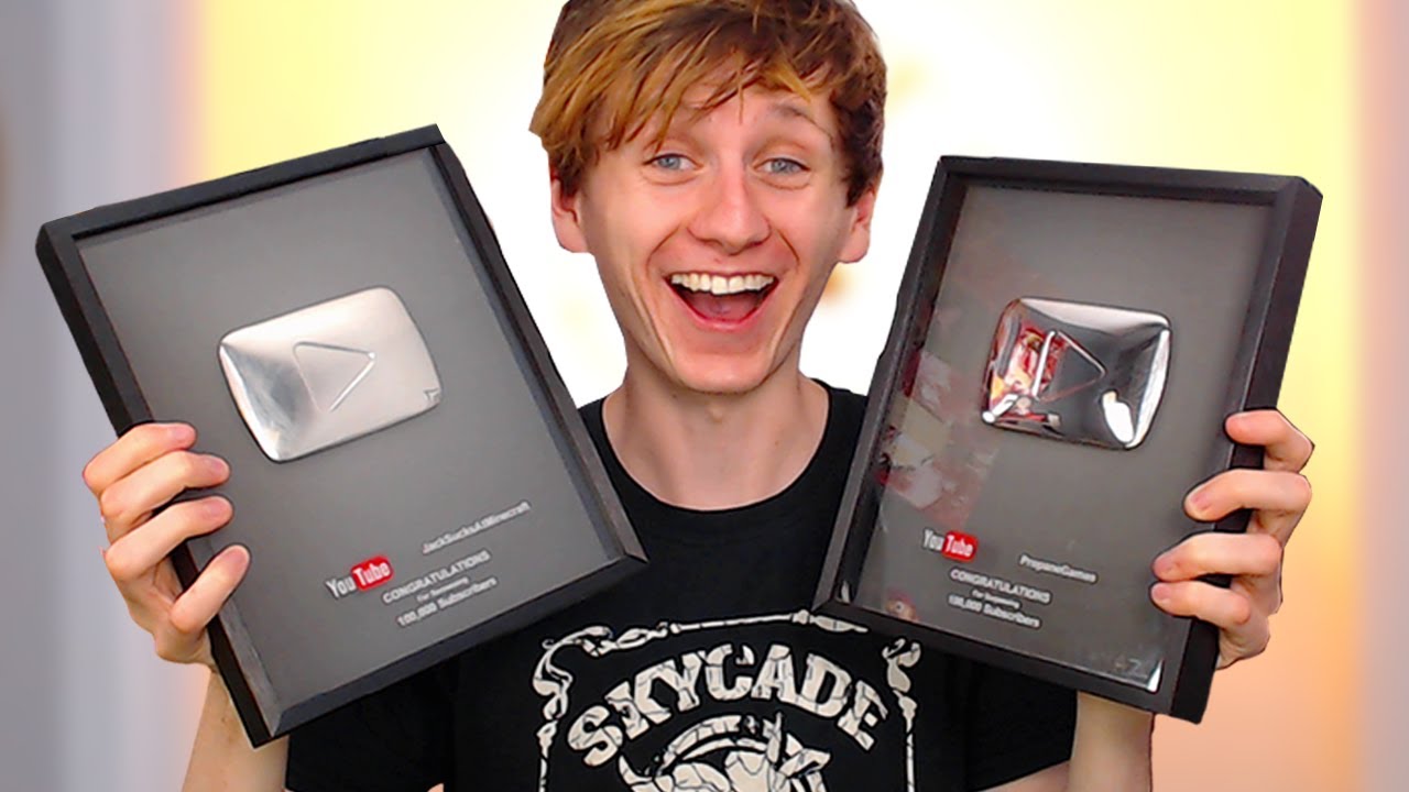 Youtube Silver Play Button