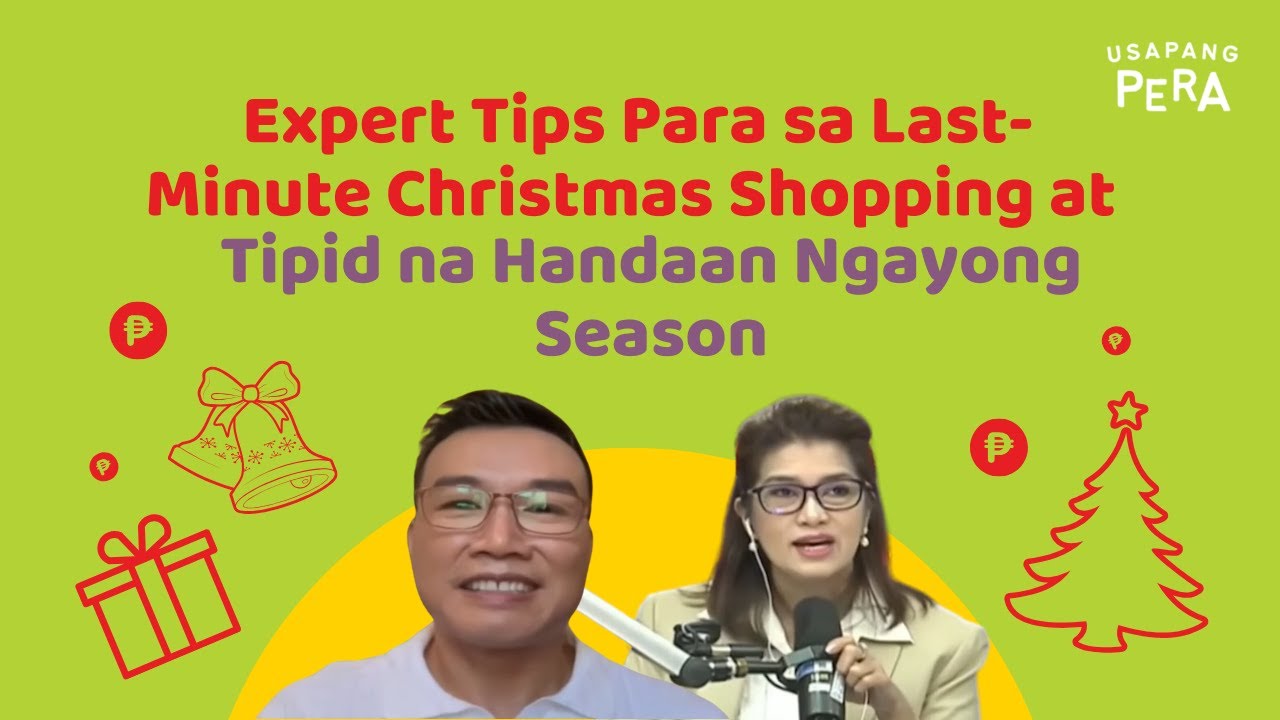 2808| Expert Tips Para sa Last-Minute Christmas Shopping at Tipid na ...