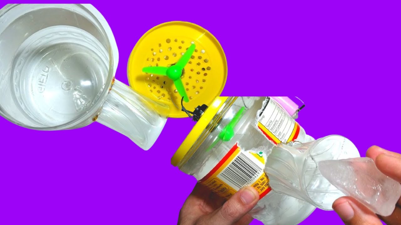 How to Make Air Cooler at Home - School Science Project at Home - YouTube