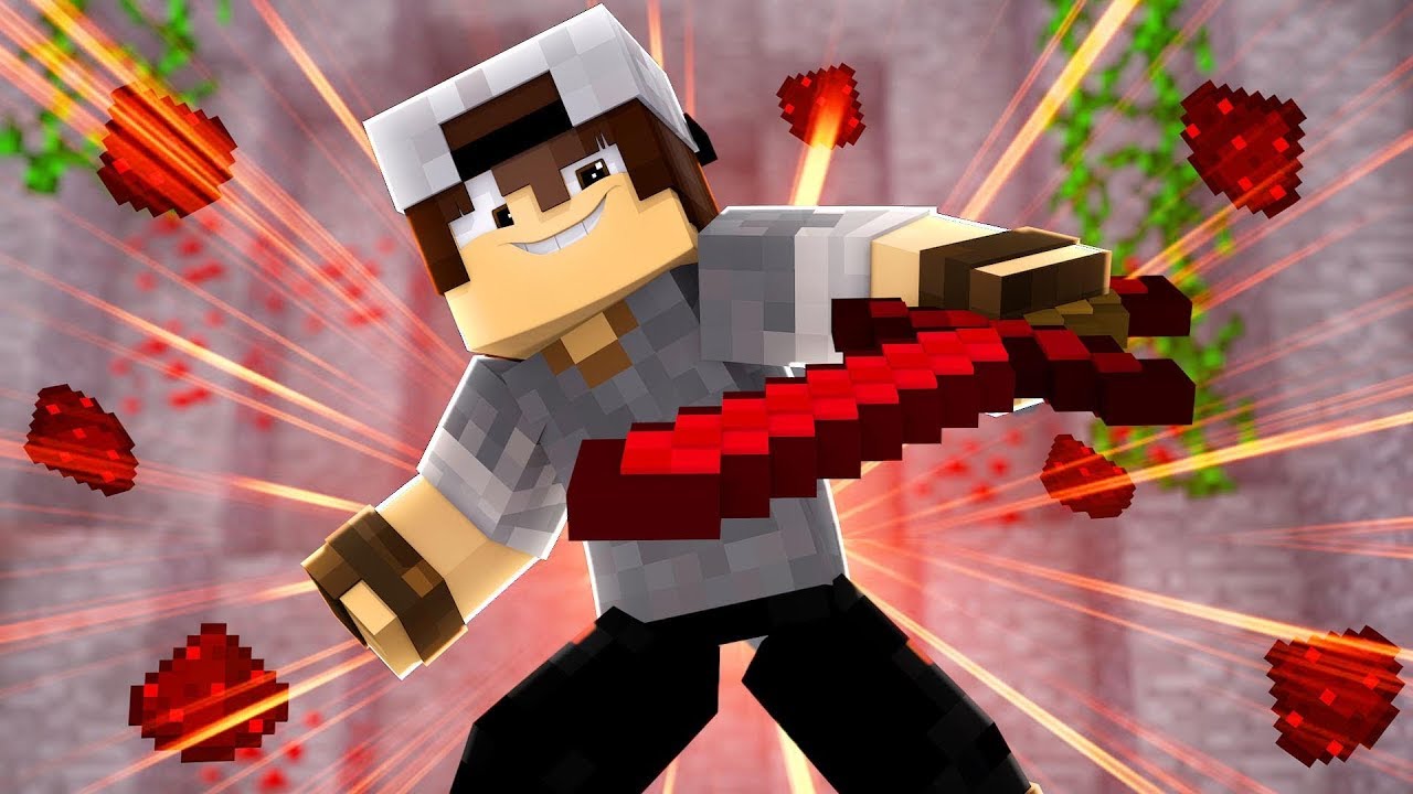Minecraft: SORTE NO PVP - ESPADA DE REDSTONE! - YouTube