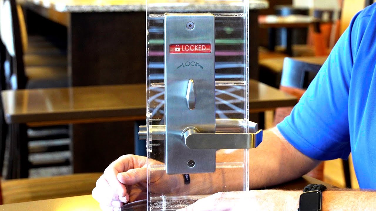 TownSteel Aegis LIC SLM Bored lock - YouTube