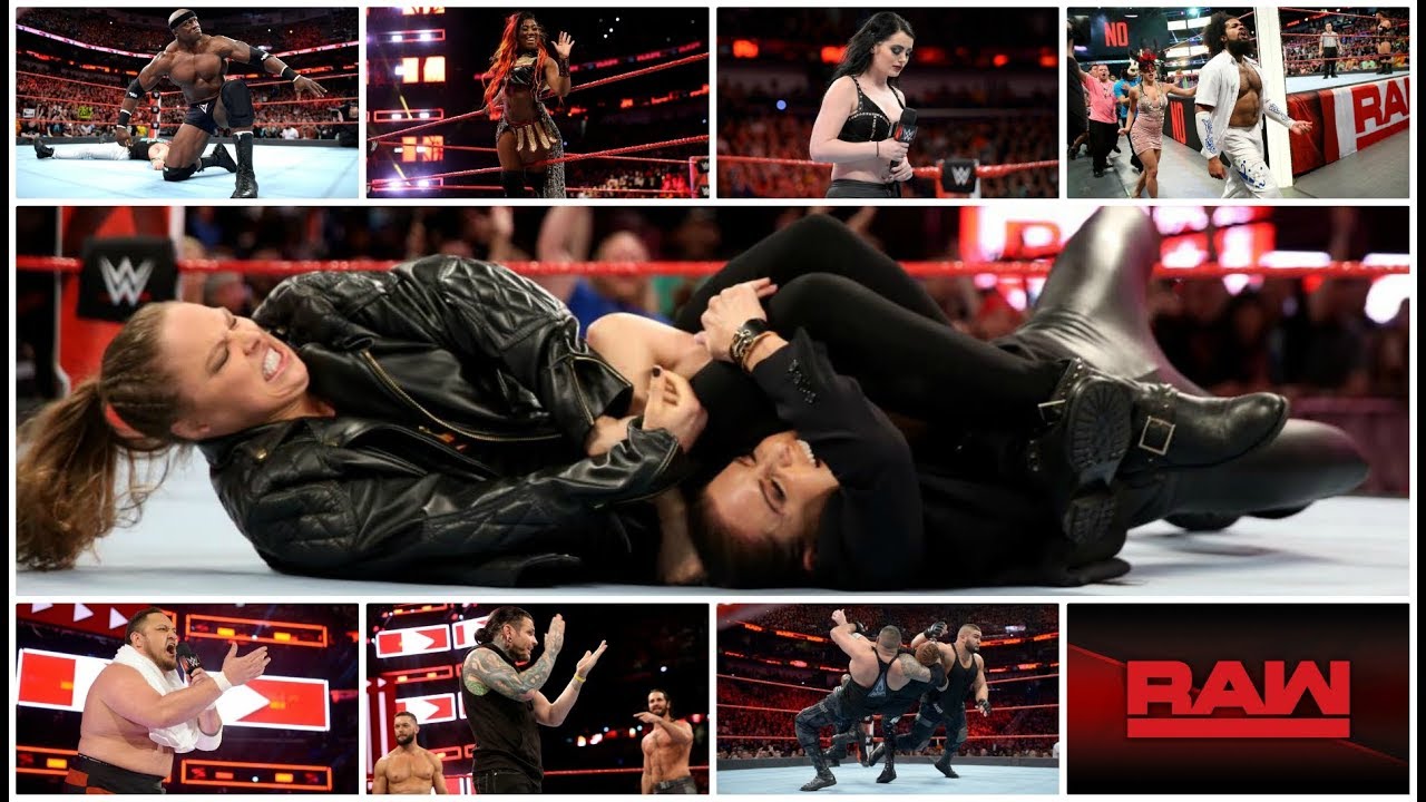 WWE RAW After Wrestlemania 4/9/18 REVIEW: Tons of Returns & Surprises ...