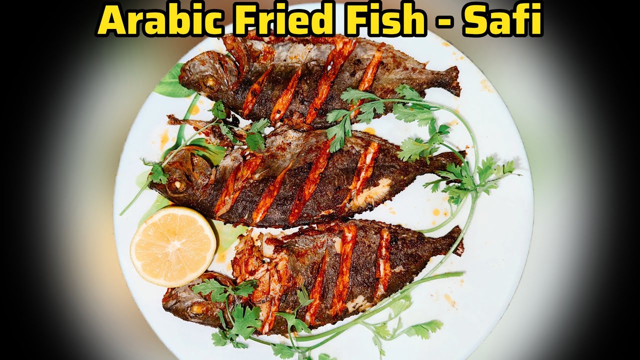 Arabic Fried Fish Recipe I Rabbitfish recipe I Fried Fish I Safi I Fish ...