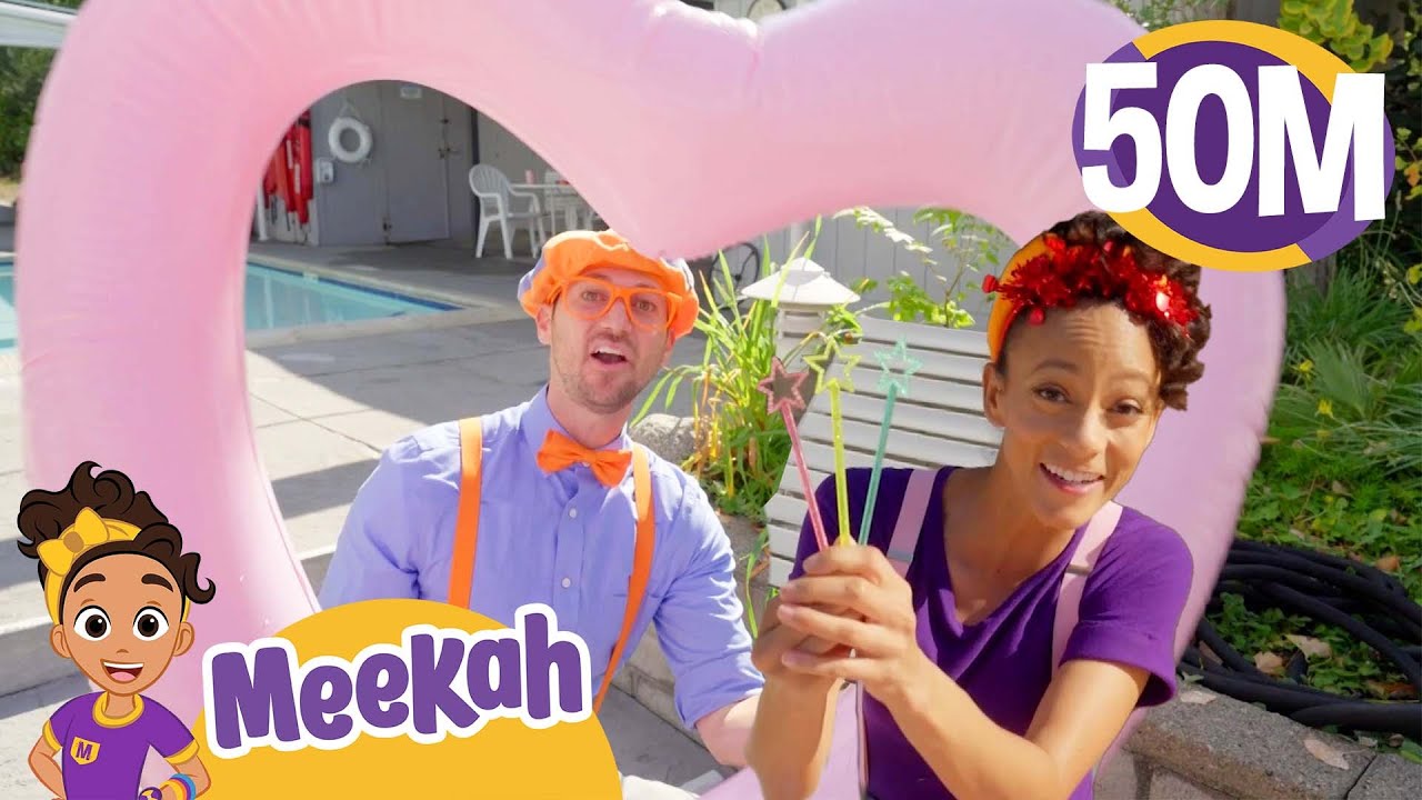 Blippi and Meekah at The Pool! | Educational Videos for Kids | Blippi ...