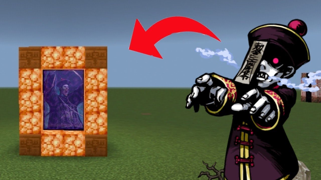 CARA MEMBUAT PORTAL JIANGSHI - MINECRAFT - YouTube
