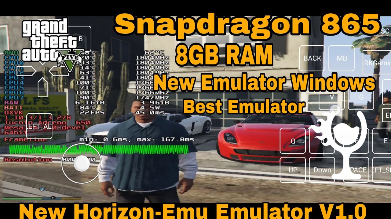 Horizon - Emu New Emulator V1.0 Android - GTA 5 Samsung S20 FE 5G Best ...