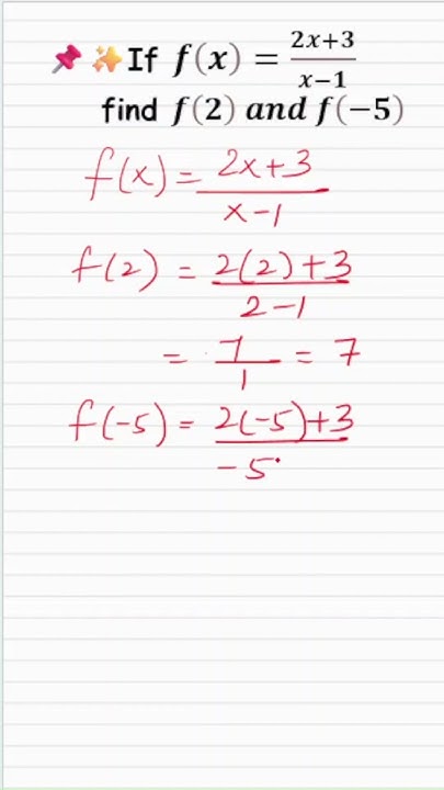 Find the Value of a Function 🎯 | Easy Algebra Tip! #ged #functions #valueofx # ...