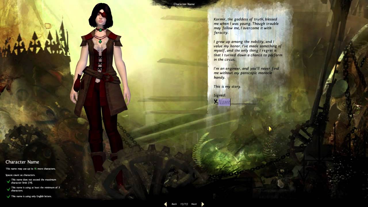 GW2: Human, Character Creation! - YouTube