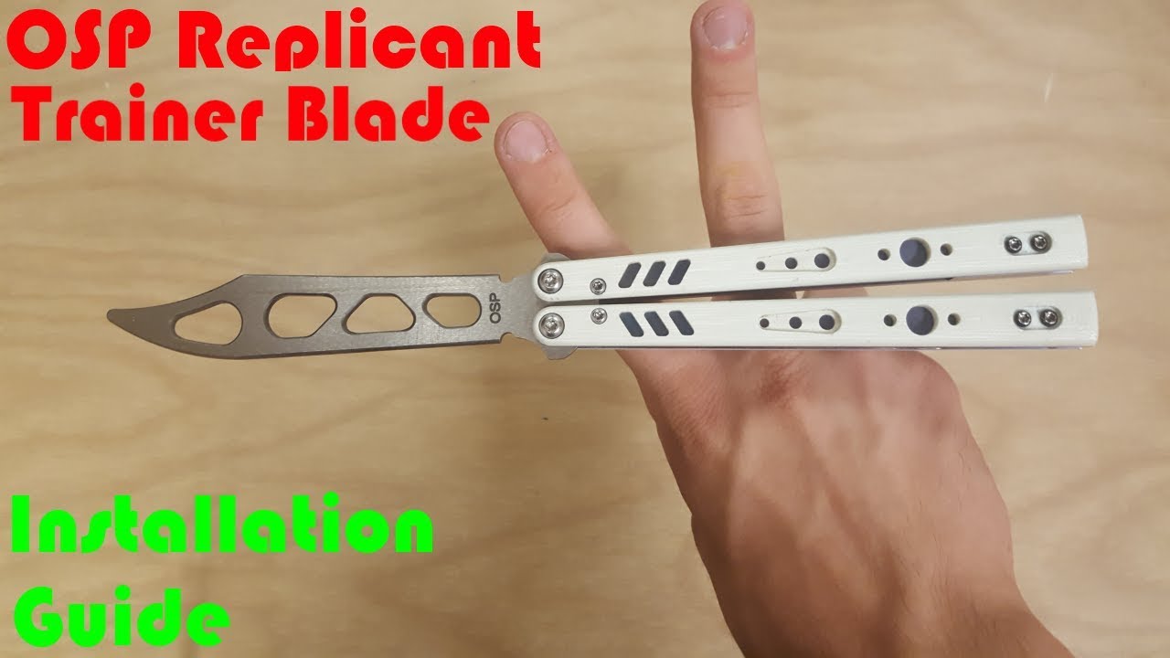 OSP Trainer Blade BRS Replicant Installation Guide - YouTube