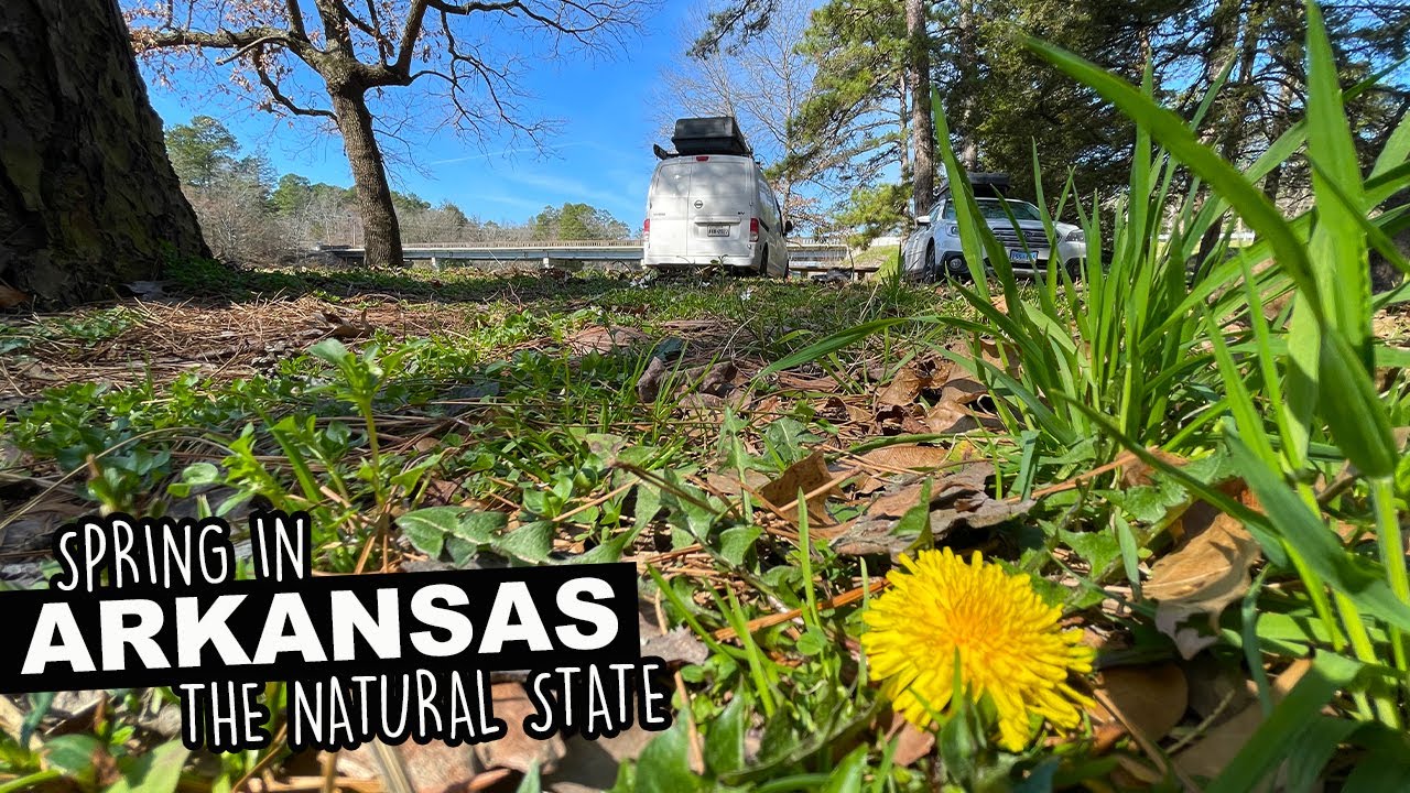 Vanlife During Spring In Arkansas | Camping Can Be Beautiful - YouTube