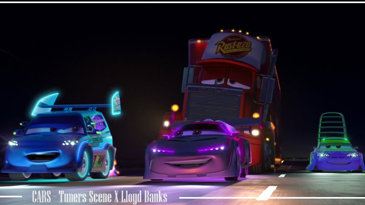 Disney Pixar's Cars | Tuners Scene X Lloyd Banks & Kenny G (2006) [HD ...
