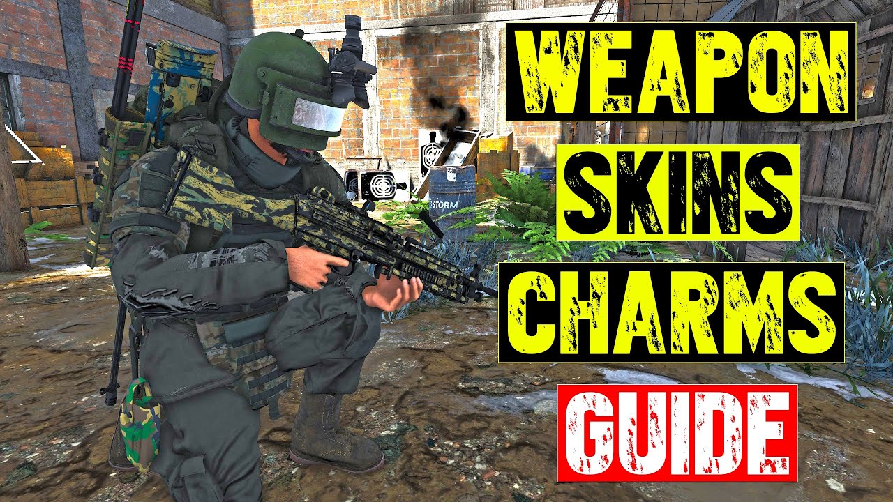 Scum 0.9 - Weapon Skin and Charm Guide - YouTube